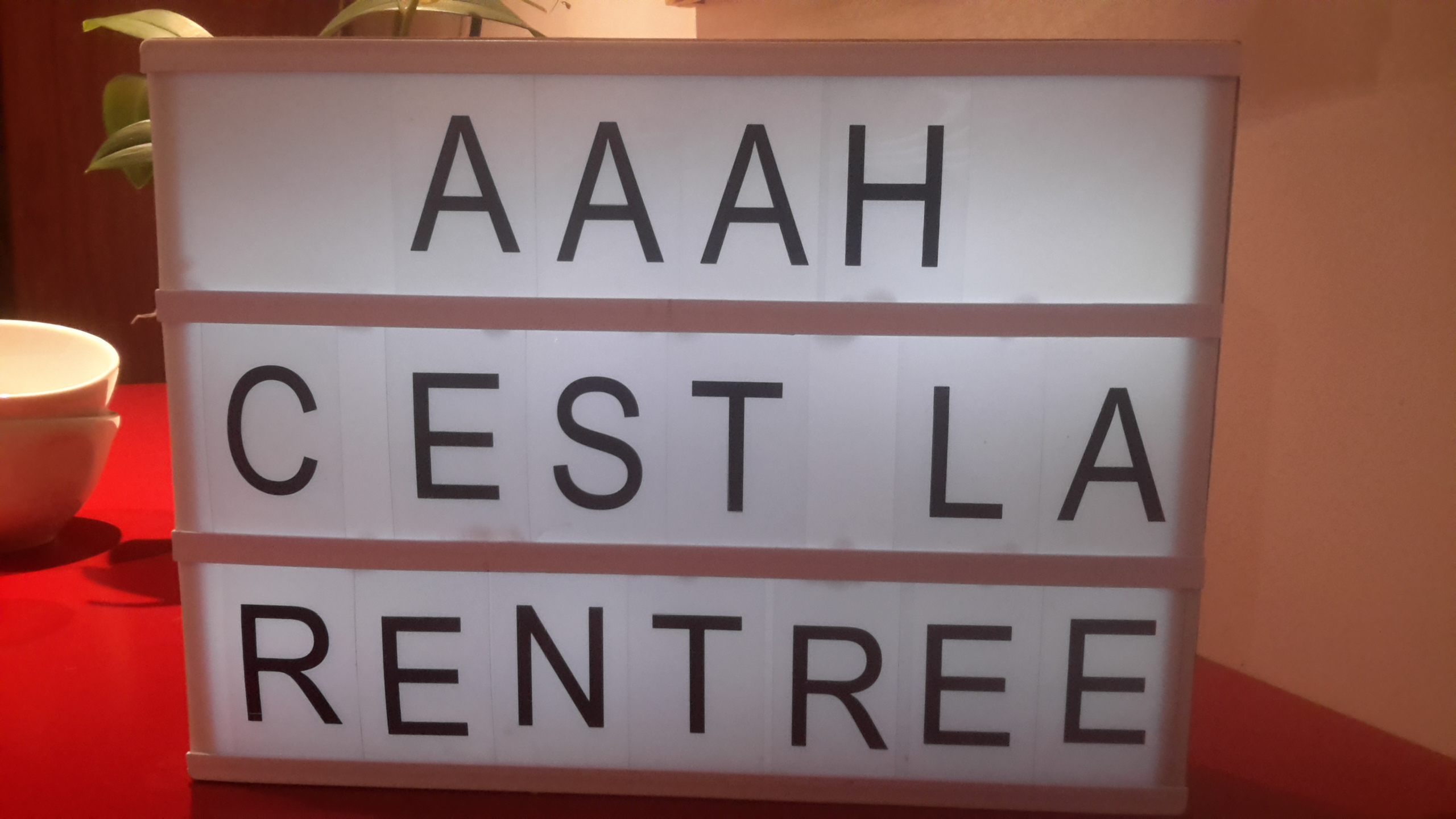 La rentrée – La cabane aux histoires